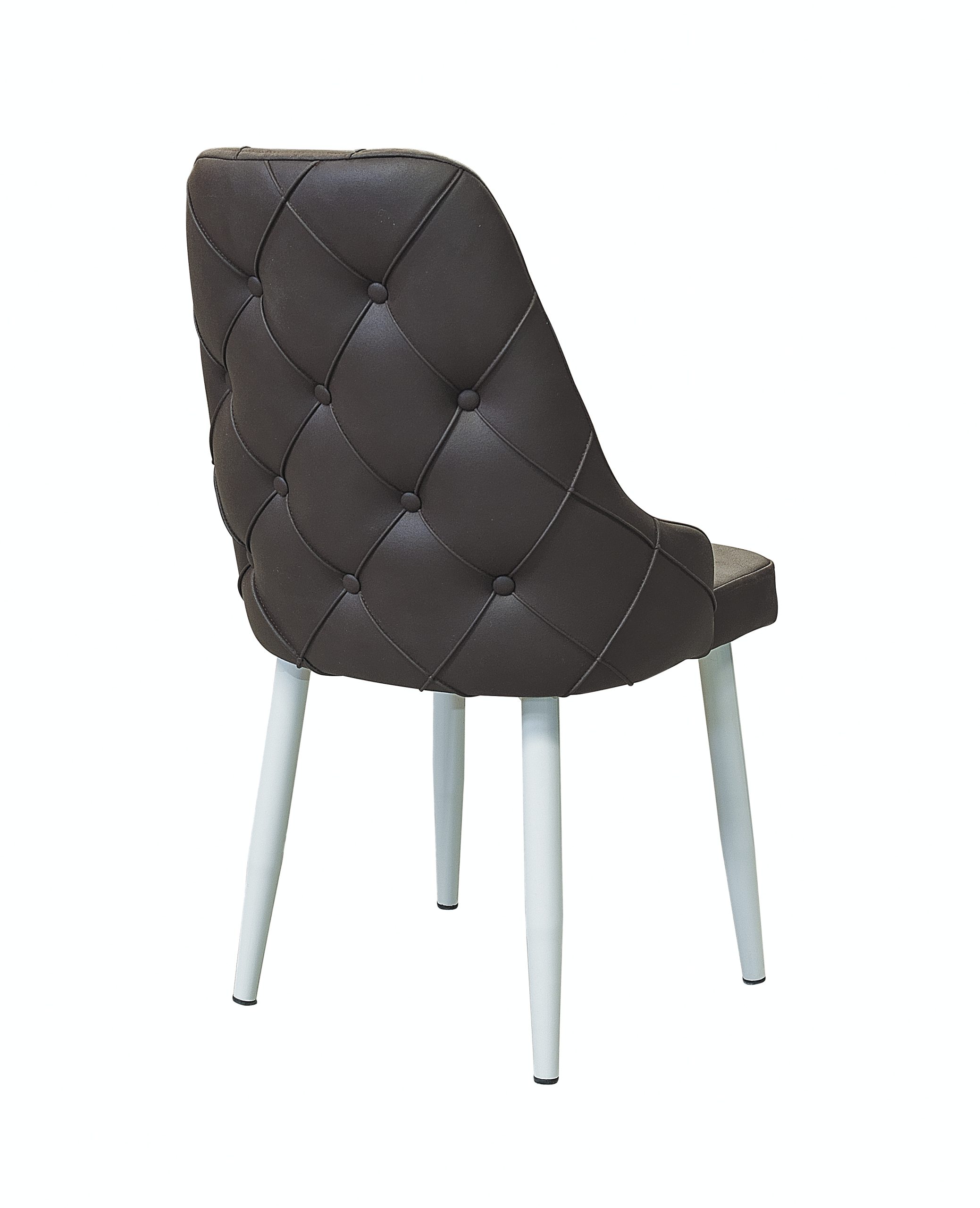 TRPEZARIJSKA STOLICA BS 500 SMEĐA/BIJELE NOGE - Babilon Centar Tuzla